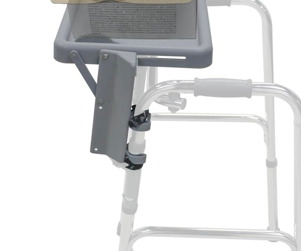 rolling walker tray